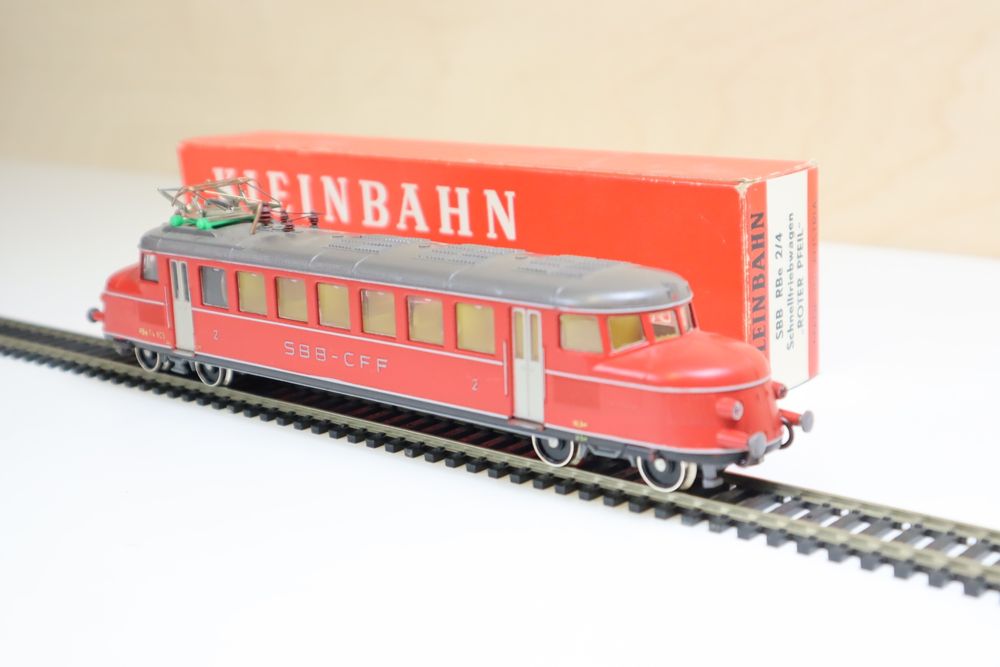 Kleinbahn SBB RBe 2/4 "Roter Pfeil" Schnelltriebwagen - H0 (Gebraucht ...