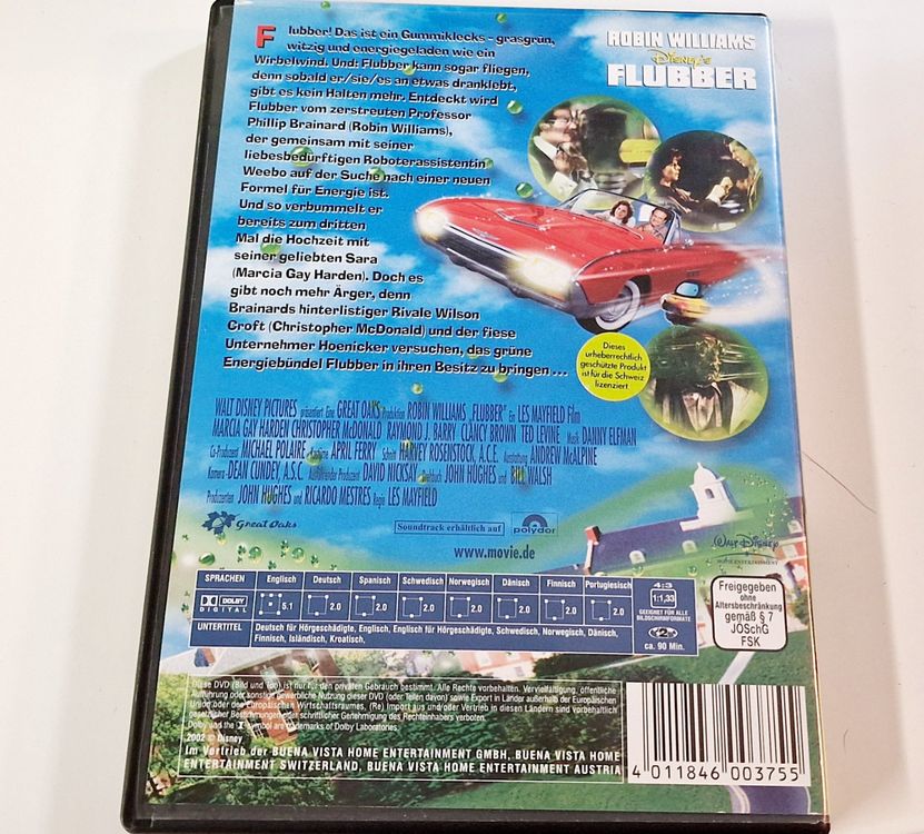Flubber (DVD) - Walt Disney (Gebraucht) in Reinach BL für CHF 2.9 – mit ...