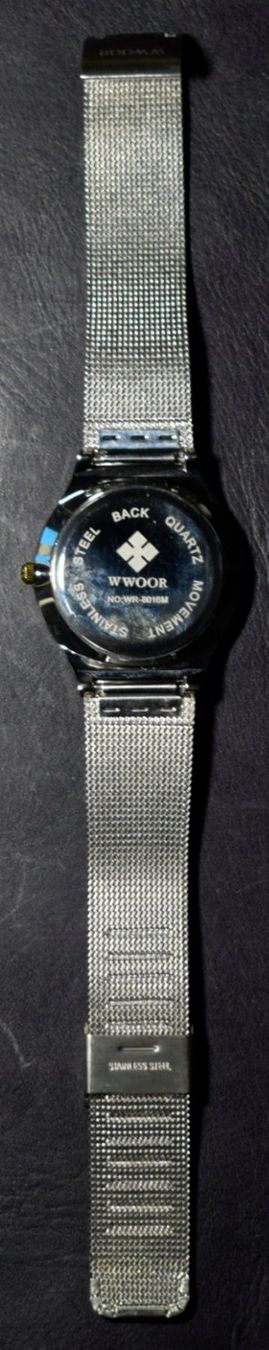 Montre homme WWOOR – Ultra-fine – Quartz – Design élégant (D'occasion ...