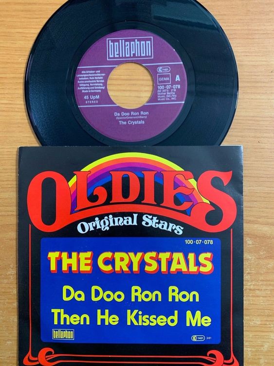 Crystals - Da Doo Ron Ron / D-Press. 1981 - TOP (Gebraucht) in Gais für ...