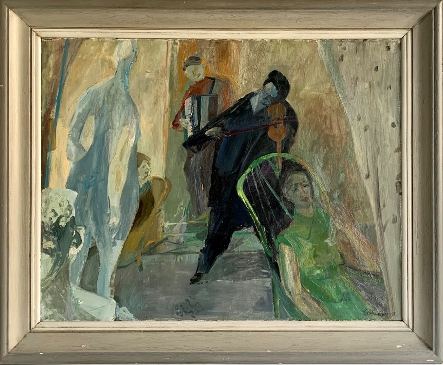 Eugen Eichenberger (1926-2015) grosses Gemälde | Kaufen auf Ricardo