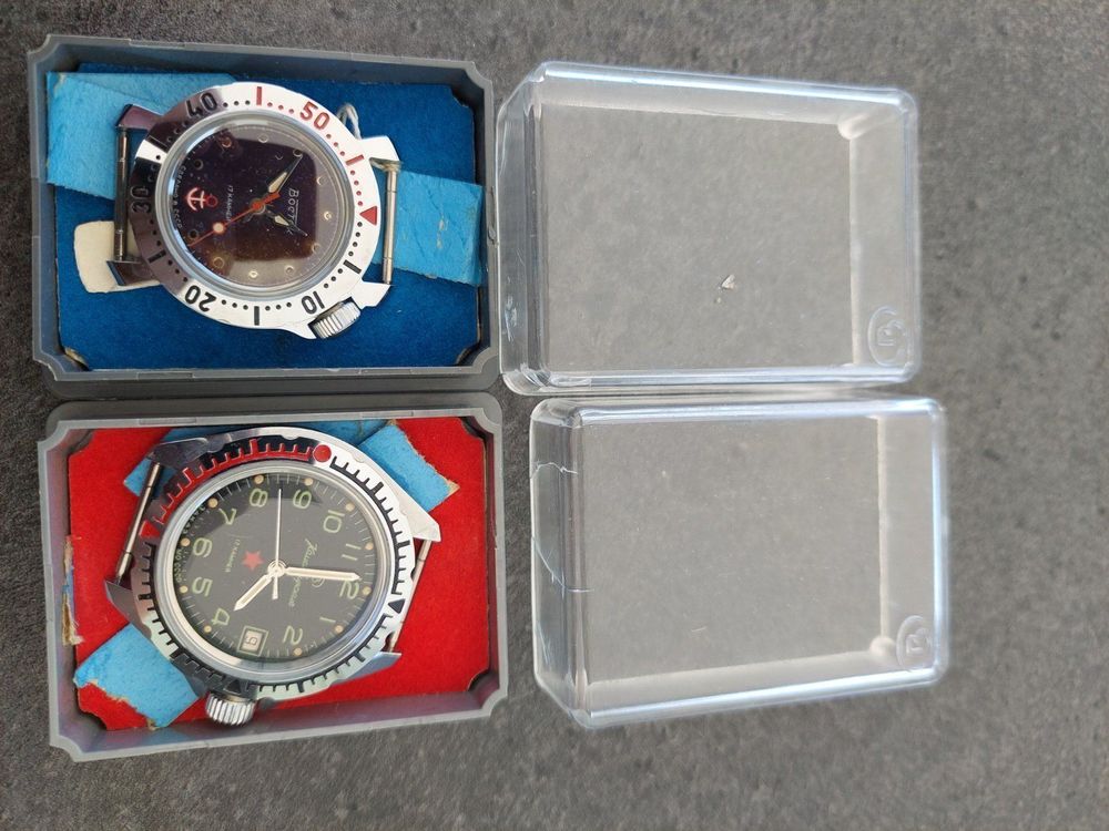 2 Montres Amphibiens russe URSS CCCP BOX (Gebraucht) in Lausanne für ...