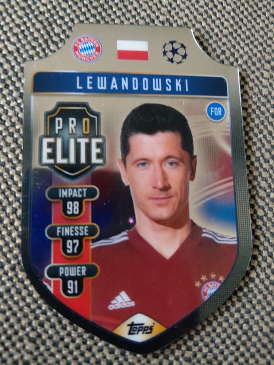 Robert Lewandowski Match Attax Pro Elite (Gebraucht) in für CHF 5 – mit Lieferung auf Ricardo kaufen