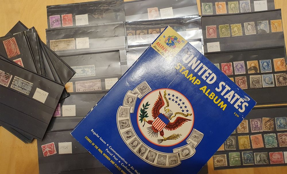 United States Stamp Album, Ausgabe 1962 (Gebraucht) in Fraubrunnen für ...