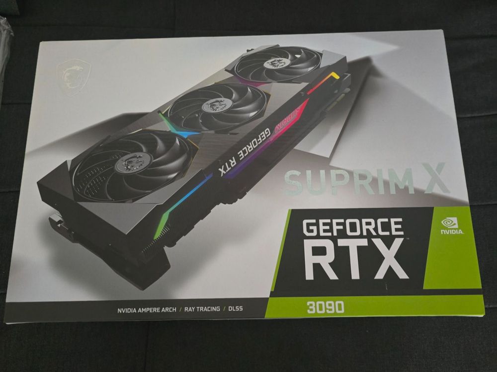 MSI GeForce RTX 3090 SUPRIM X24G Grafikkarte TOP Zustand OVP (Gebraucht ...