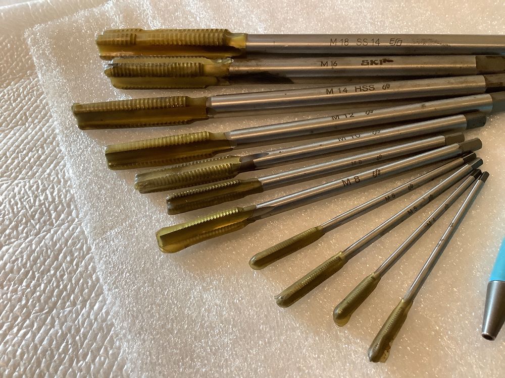 11 Gewindebohrer extralang M4 - M18, Neu von ESO Swiss (Neu (gemäss Beschreibung)) in Widnau für ...