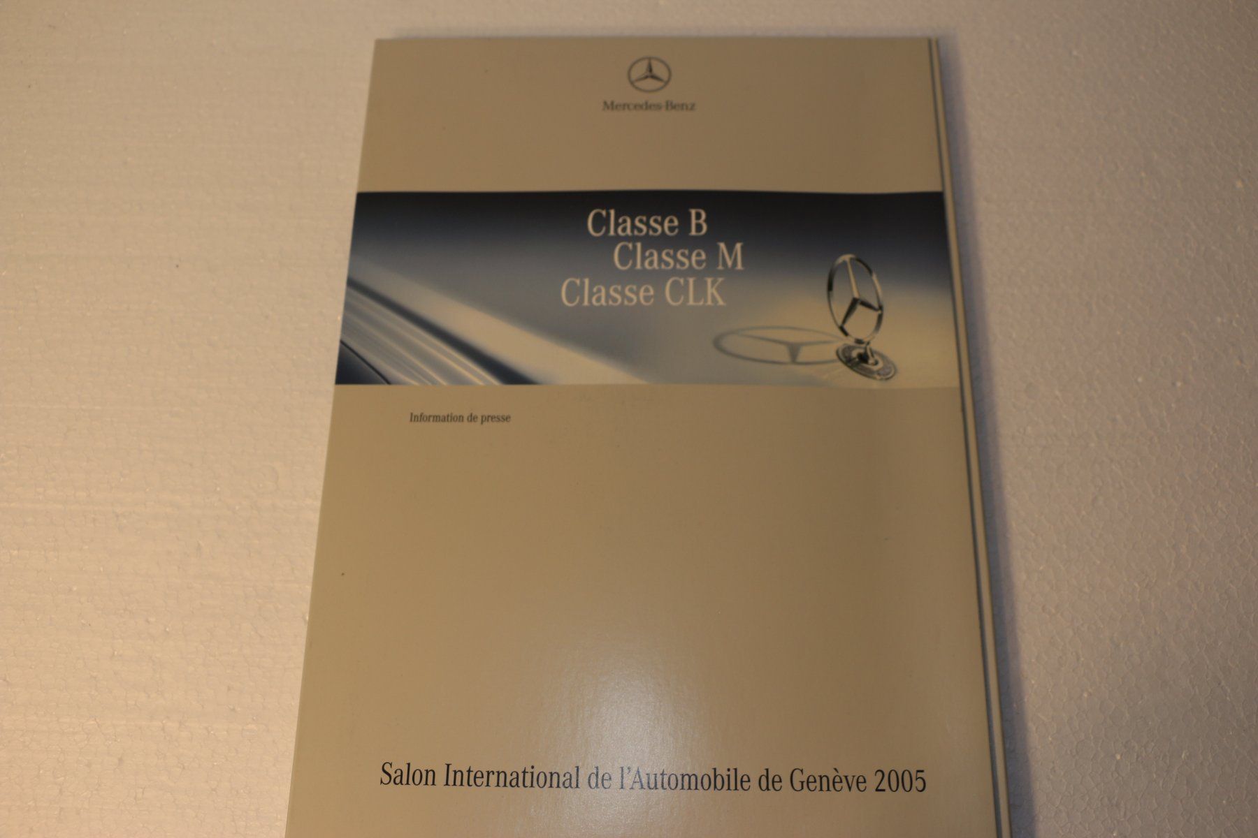 Pressemappe Mercedes Benz Class B / M / CLK 2005 (Neu und ...