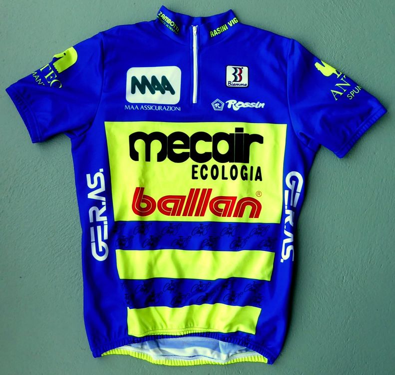 schönes original Team MECAIR BALLAN ROSSIN Velo Trikot - L (Gebraucht ...