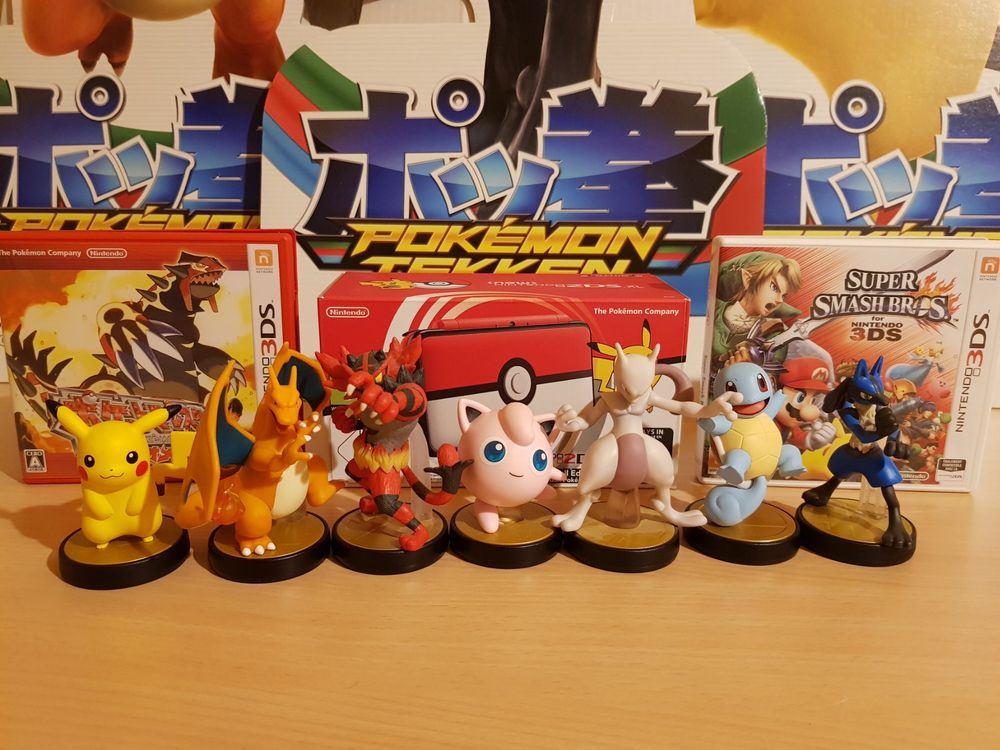New Nintendo 2DS XL inkl. 7x amiibo & 2x Game (Neu (gemäss Beschreibung ...