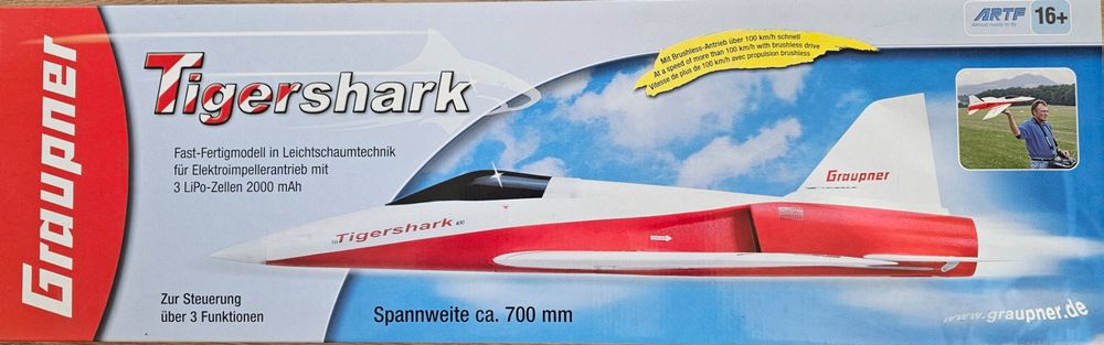 Tiger Shark Graupner 9579 100% neuf (Neu und originalverpackt) in ...