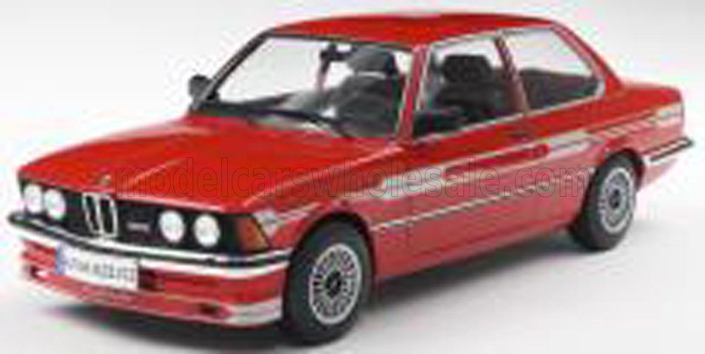 BMW - 3-SERIES ALPINA (E21) C1 2.3 1980 RED 1/18 Solido NEU (Neu und ...