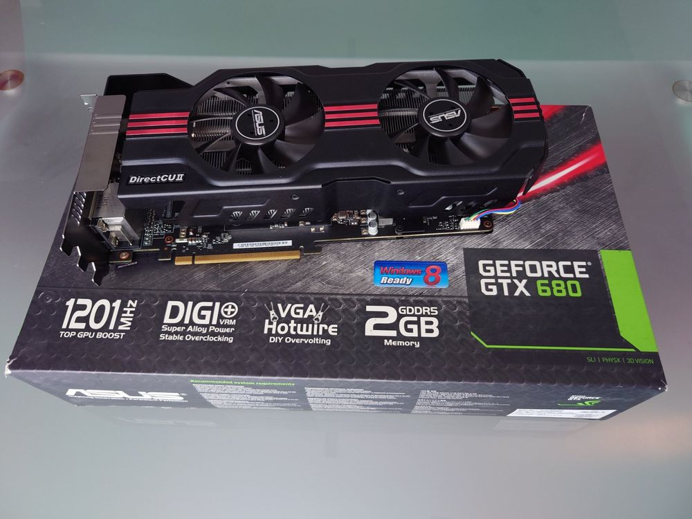 ASUS GeForce GTX 680 Grafikkarte (Gebraucht) in Liestal für CHF 7 – mit ...