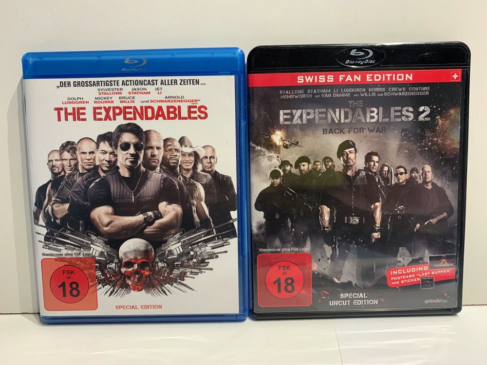 The Expendables 1+2 - Blu-Ray (Gebraucht) in Möriken AG für CHF 5 – mit ...