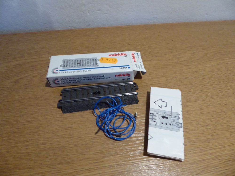 Märklin 24994 C-Gleis Schaltgleis (Gebraucht) in Bern für CHF 8.5 – mit ...