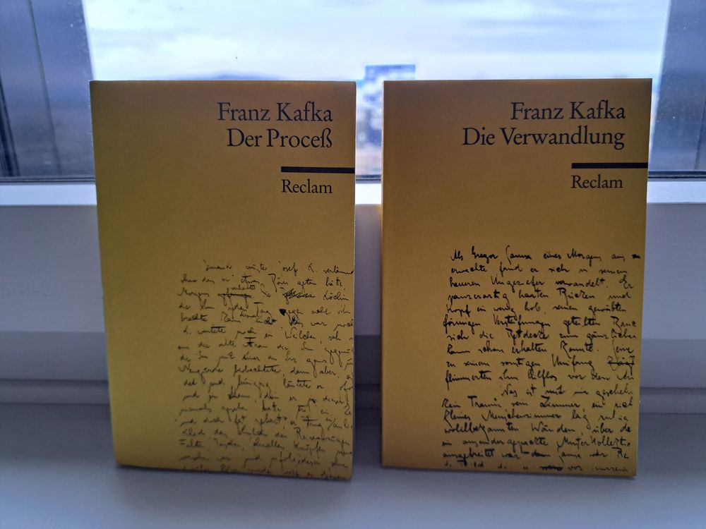 2x Franz Kafka: Der Prozess & Die Verwandlung (Reclam) (Gebraucht) in Zürich für CHF 1 – mit ...