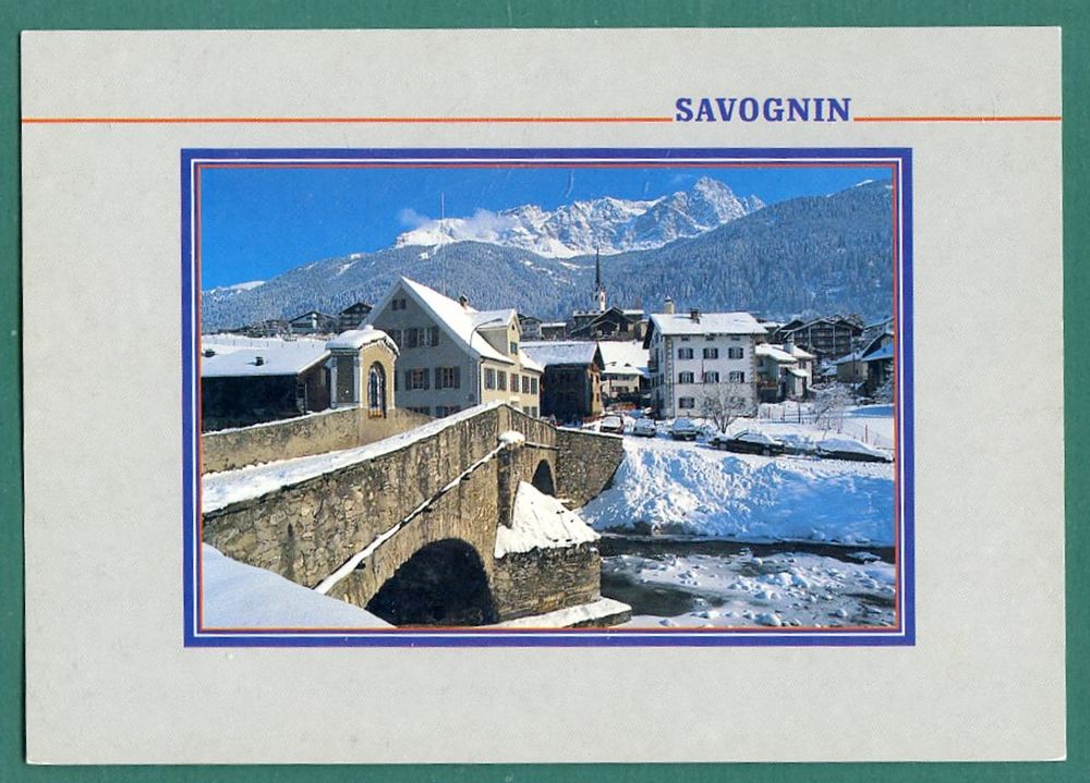 Savognin mit Piz Mitgel (Gebraucht) in Sargans für CHF 1 – mit Lieferung auf Ricardo kaufen