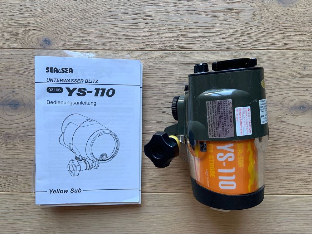 Sea&Sea YS-110 Unterwasser Blitzgerät (Gebraucht) in Münchwilen AG für ...