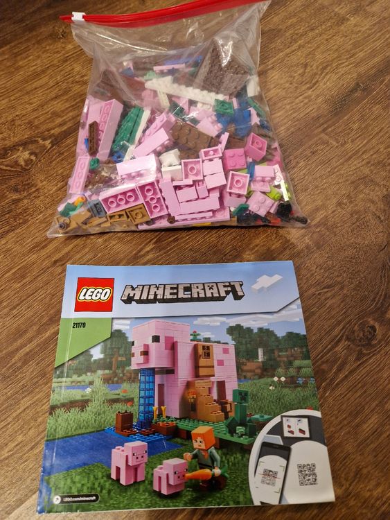 Lego Minecraft 21170 Das Schweinehaus (Gebraucht) in Wattwil für CHF 35 – mit Lieferung auf ...