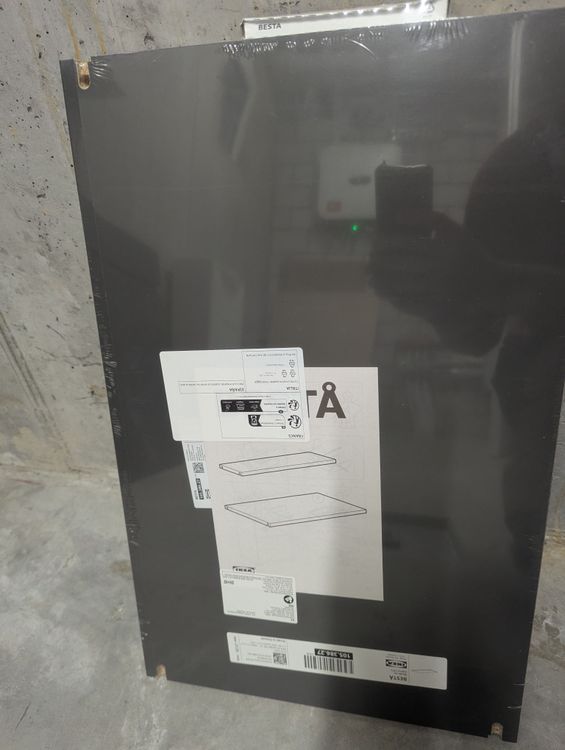 Ikea Regalbrett Schwarz