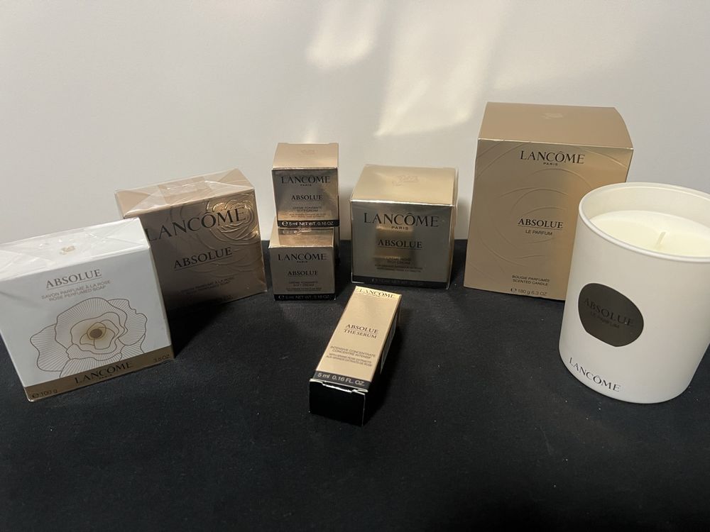 Lancome Absolue Geschenkset Gesichtspflege & Duftkerze Neu (Neu und originalverpackt) in ...