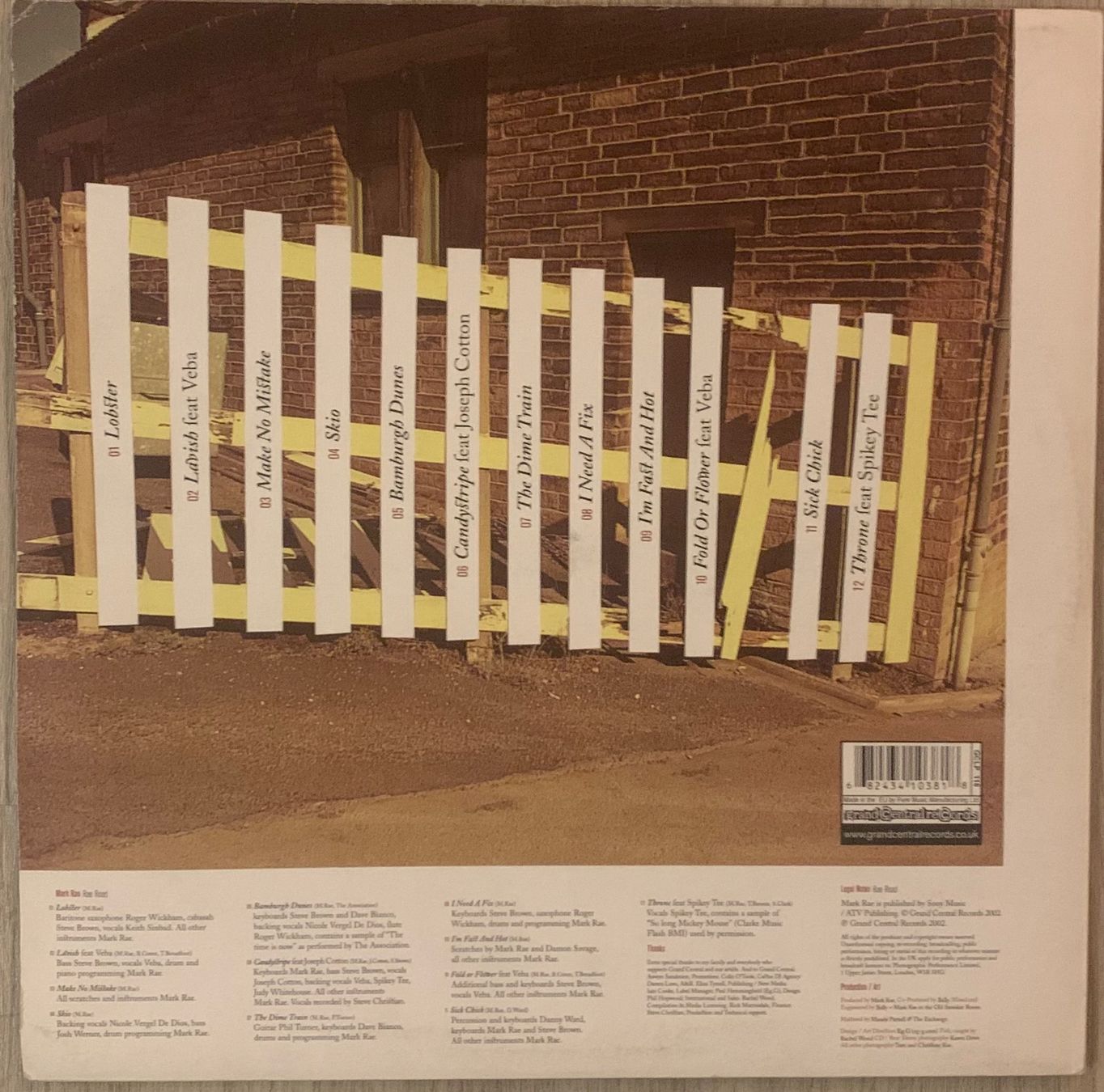 MARK RAE - Rae Road D-Lp 2002 (Gebraucht) in Mühlethal für CHF 10 – mit ...