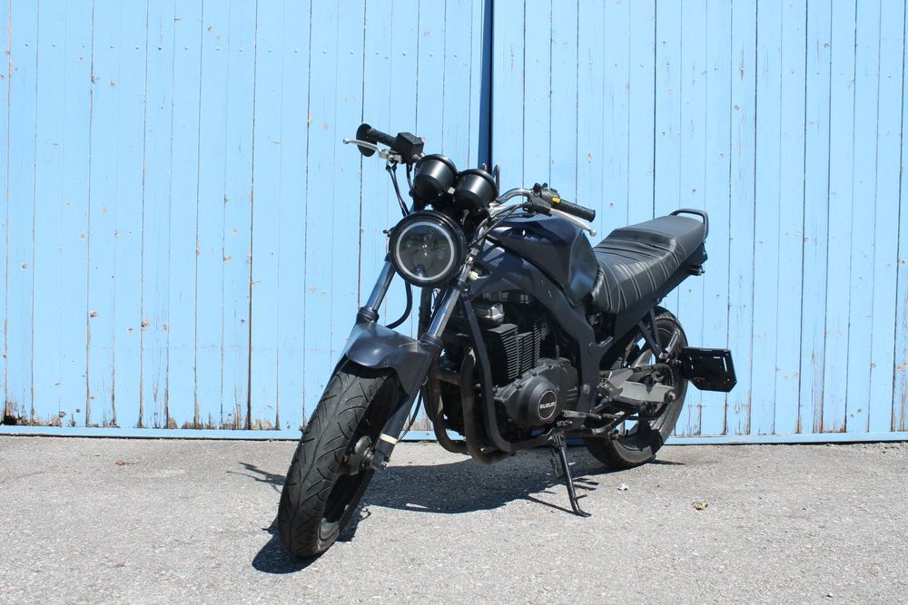 Suzuki GS500H Caferacer/Bobber/Nacked Bike Motorrad (Gebraucht) in wald ...