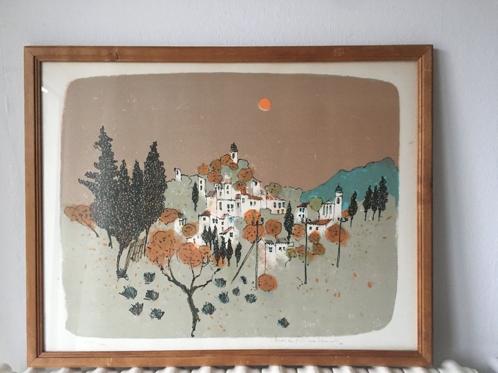 Fascinierte Sonnenschein Litho Marco Richterich (Gebraucht) in Zürich für CHF 75 – nur Abholung ...