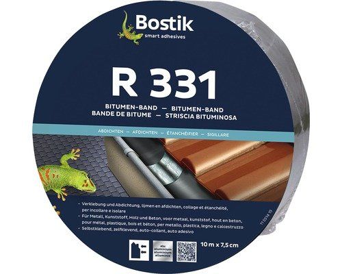 Bostik R 331 Bitumenband Aluminium selbstklebendes Dichtband (Neu ...
