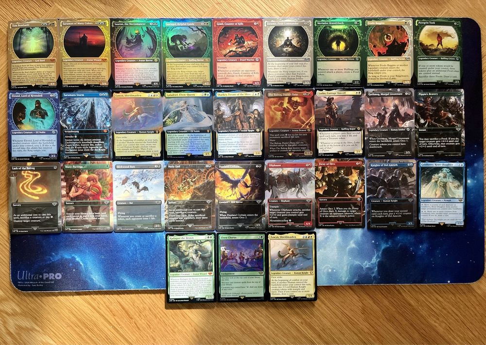 Mtg lord of the rings special art cards - lotr, tcg (Neu (gemäss ...