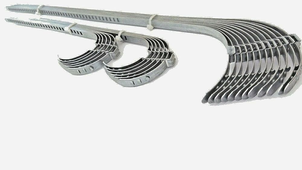 SCHELLEN für ACHSMANSCHETTEN 24 STÜCK 12 kurze 12 Lange (Neu und ...