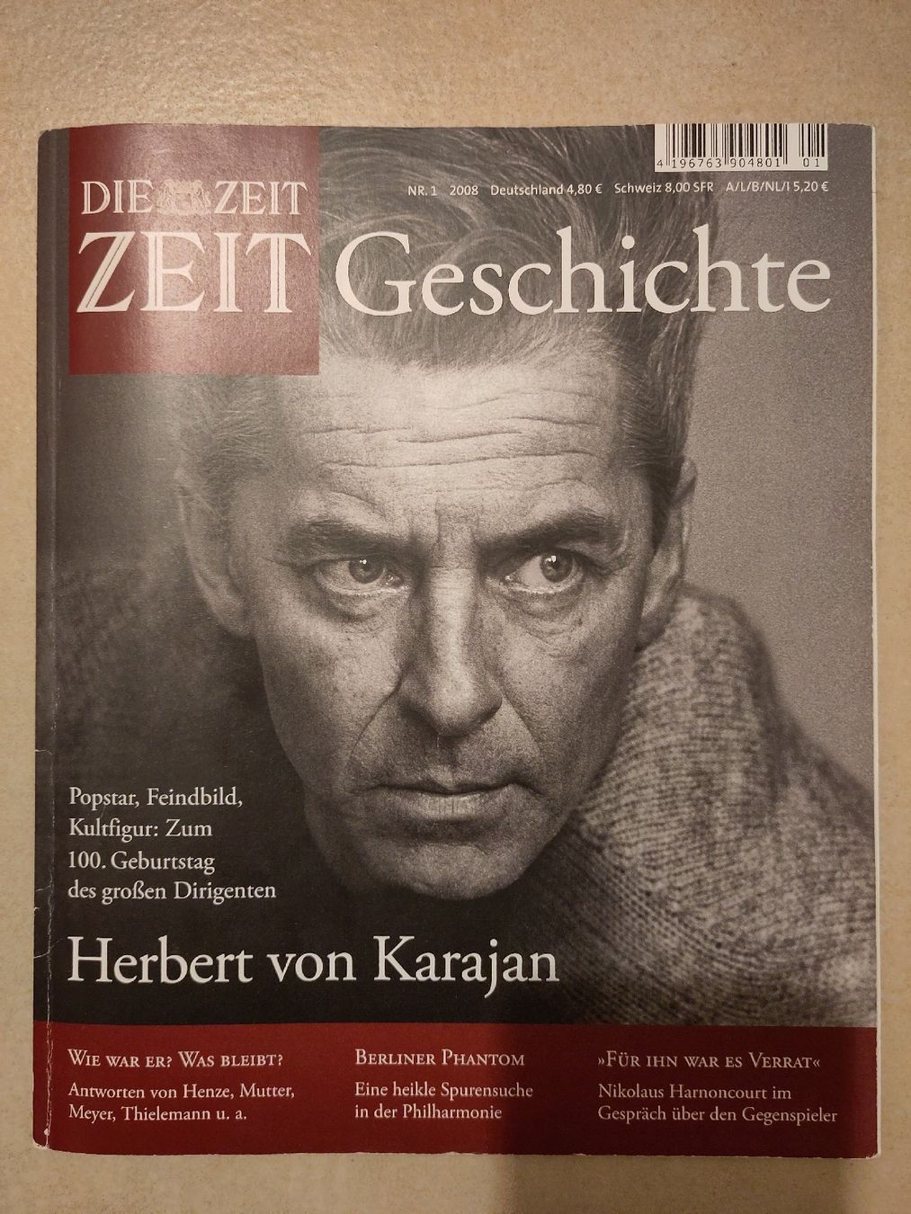 Herbert von Karajan, nr1 2008 Die Zeit Geschichte (Gebraucht) in ...