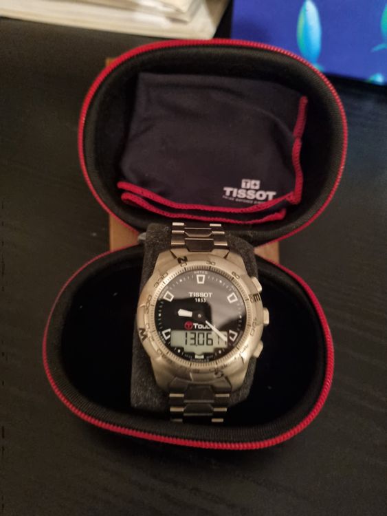 Tissot T-Touch Titanium Herrenuhr Multifunktion (Gebraucht) in Grellingen für CHF 100 – mit ...