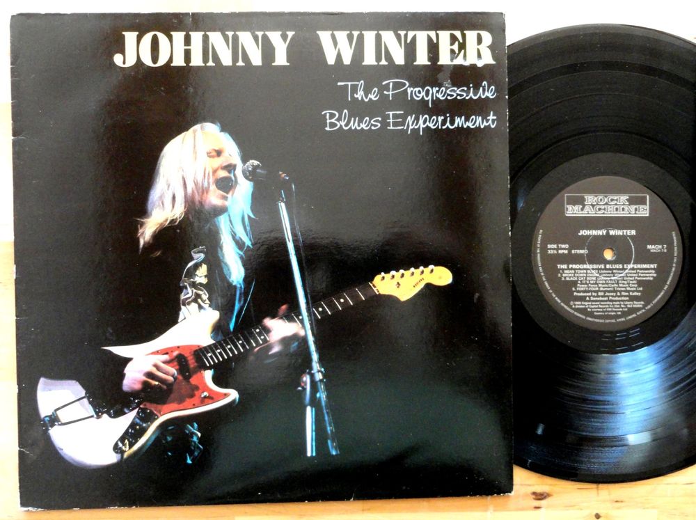LP JOHNNY WINTER progressive blues experiment BLUES ROCK | Kaufen auf ...