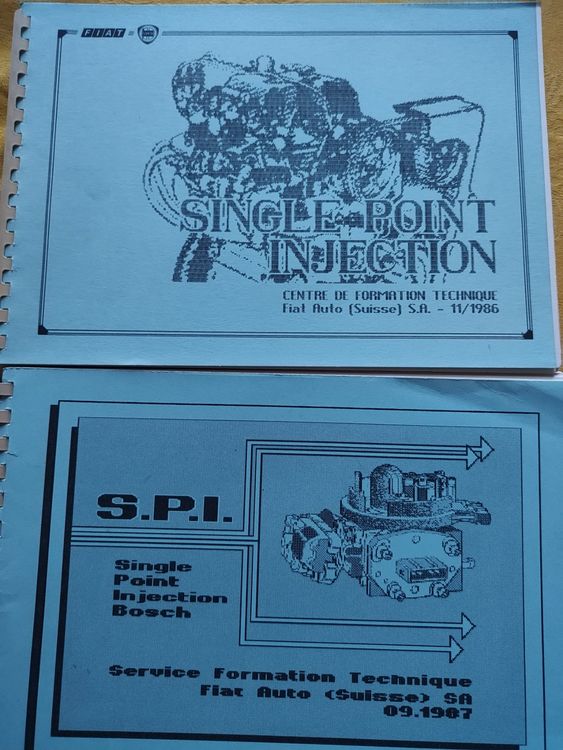 Manuels Fiat Bosch S.P.I. injection monopoint (Gebraucht) in Vulliens ...