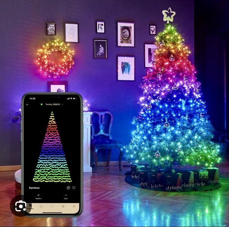 Twinkly Lichterkette 400 LEDs App-gesteuert Wifi RGB-W (Neu und originalverpackt) in Winterthur ...