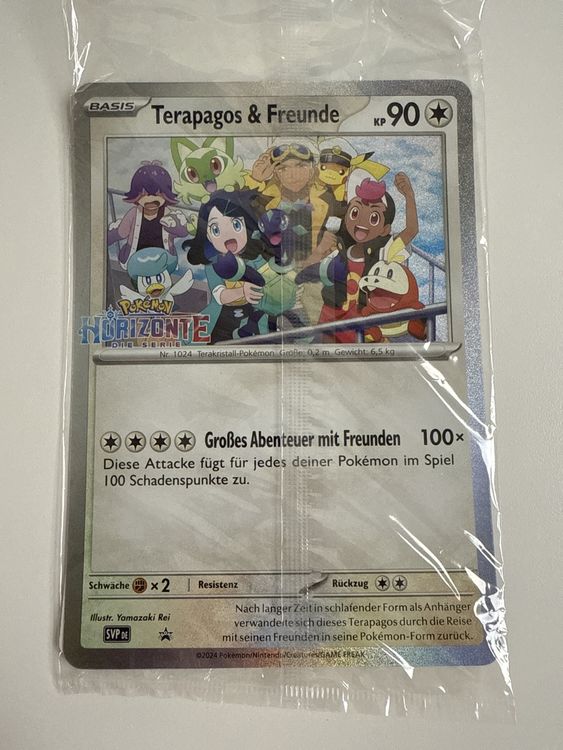 NEUE Pokémon Karte Terapagos & Freunde Promo OVP | Kaufen auf Ricardo