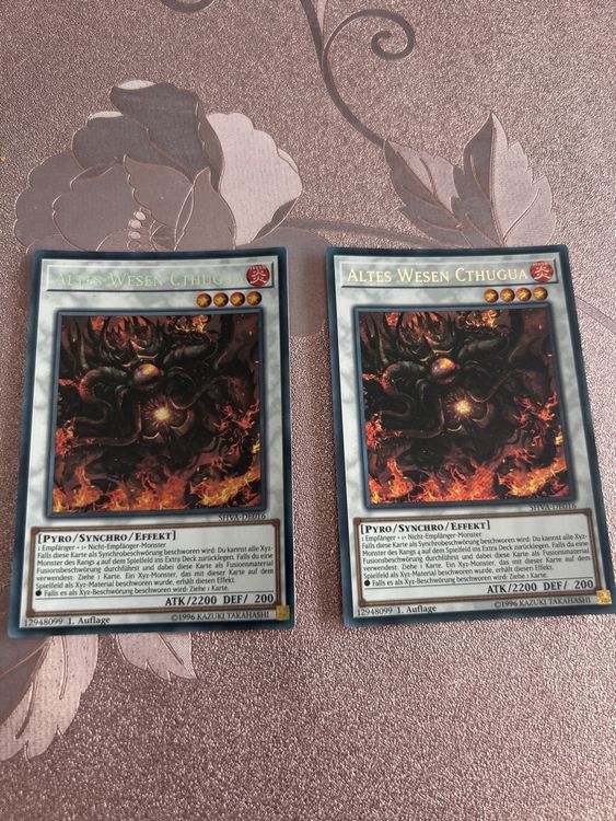 2x Altes Wesen Cthugua - Yugioh Karten | Kaufen auf Ricardo