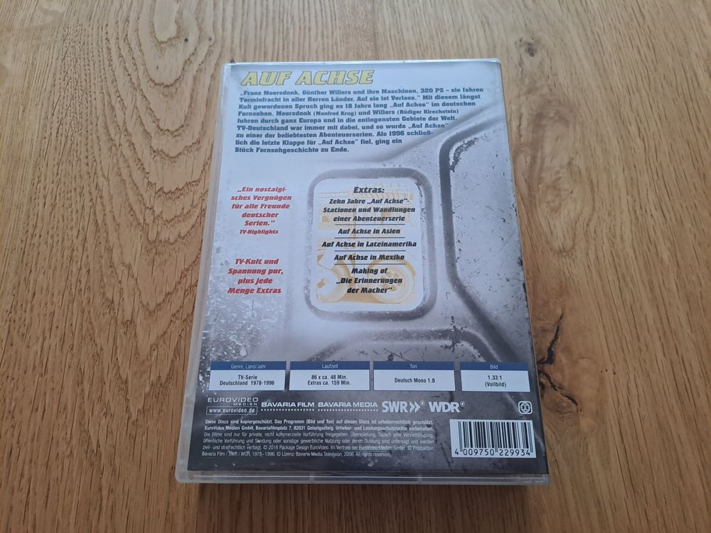 Auf Achse – Serie Folgen 1 bis 86 – auf DVD | Kaufen auf Ricardo