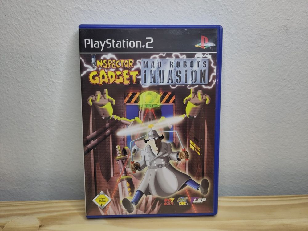 Inspector Gadget Mad Robots Invasion Playstation 2 PS2 CIB (Gebraucht ...