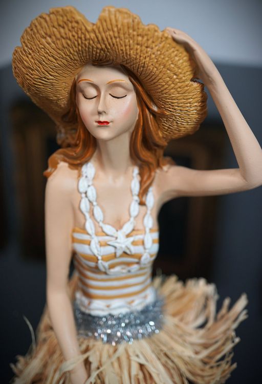 Art Deco PIN UP GIRL Bade Model PARISER MODE FIGUR SKULPTUR (Gebraucht ...