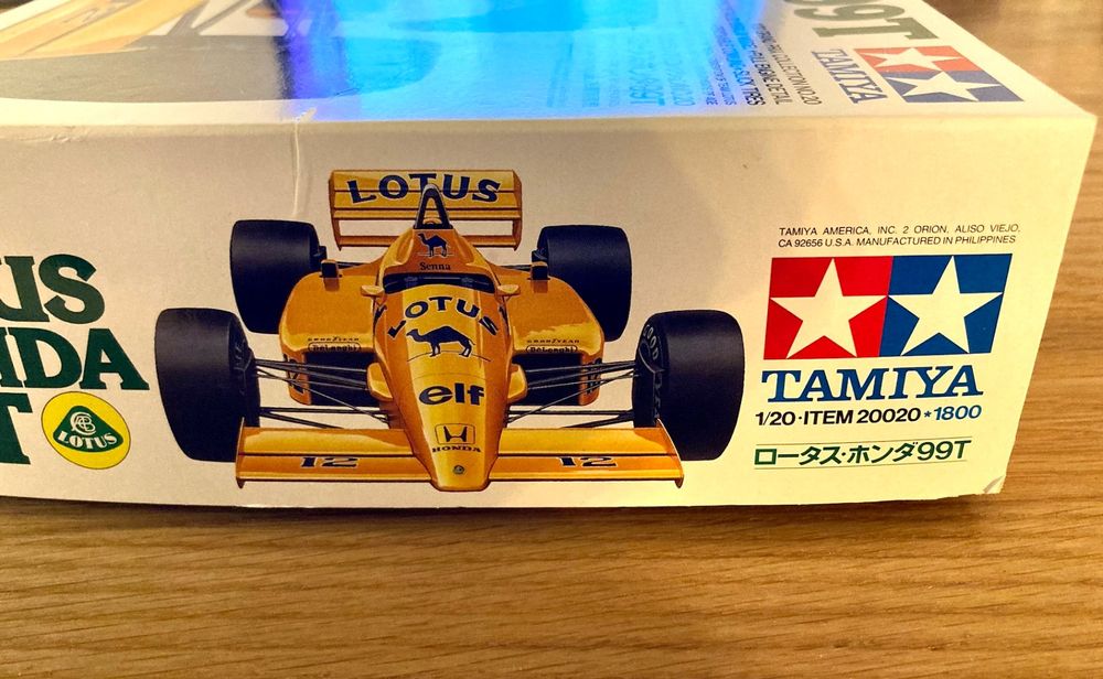 Tamiya F1 "Camel" Lotus 99T Honda 1987 20020 Senna/Nakajima (Gebraucht ...
