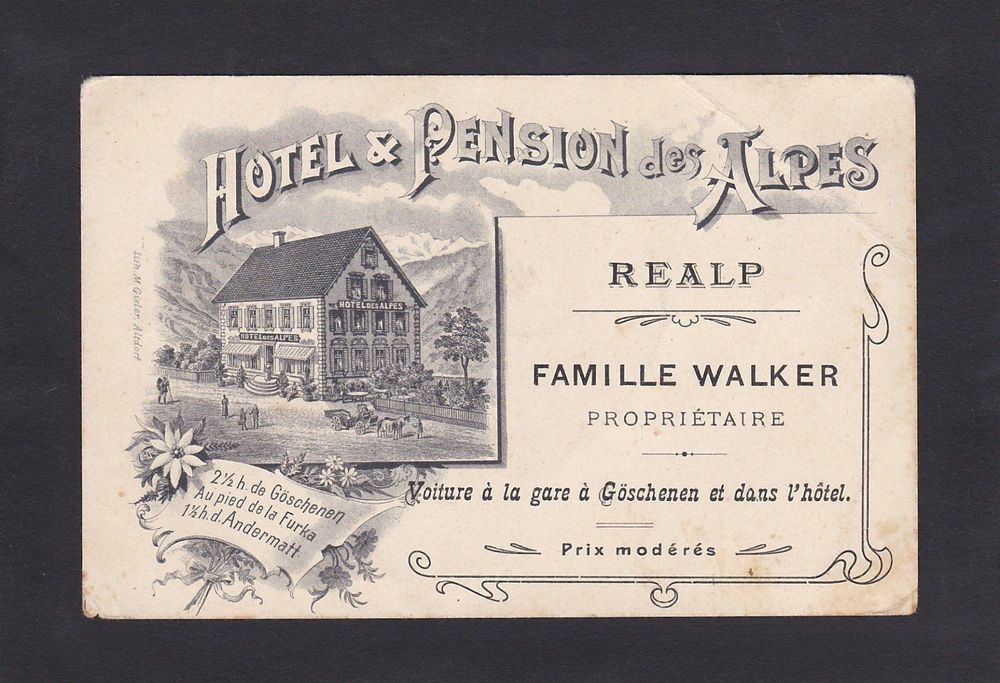 REALP - Hotel & Pension des Alpes (Gebraucht) in Wikon für CHF 15 – mit ...