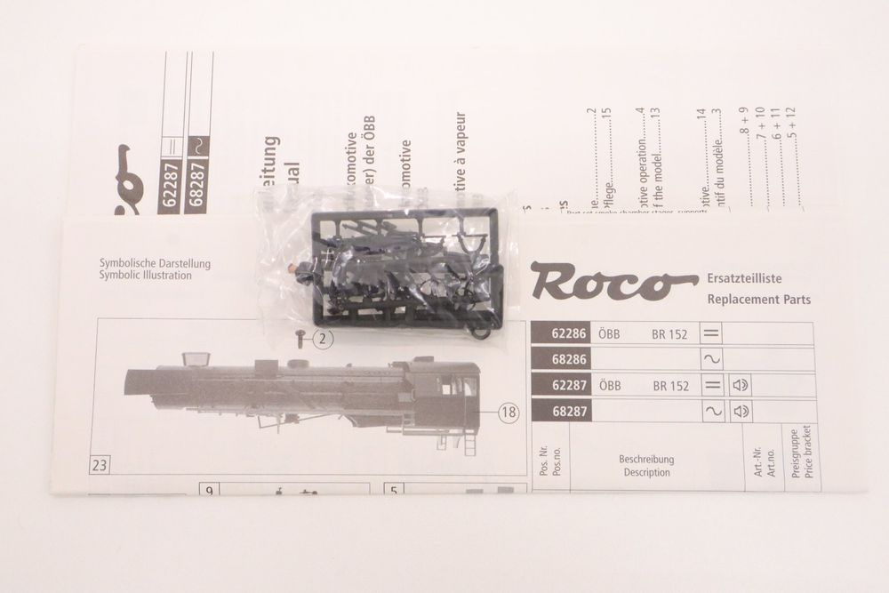 Roco 62286 ÖBB BR 152, DC Analog mit Schnittstelle, H0 (Gebraucht) in ...
