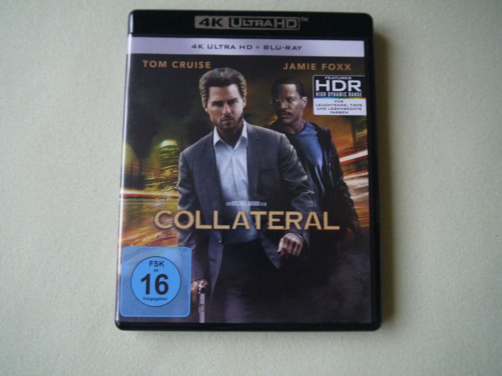 COLLATERAL - 4K UHD +Blu Ray - Tom Cruise (Gebraucht) in Hagendorn für CHF 12.9 – mit Lieferung ...