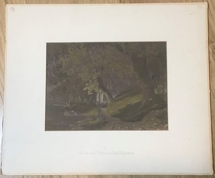 Emanuel LABHART (1810-1874) Aquarell (Gebraucht) in Root für CHF 5 ...