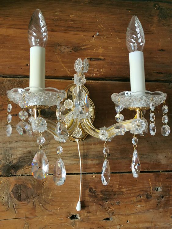 Dotzauer Wandlampe Kristal (Gebraucht) in Sevelen für CHF 45 – mit ...