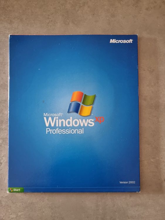 Windows XP Professional in Originalverpackung inkl. CD | Kaufen auf Ricardo