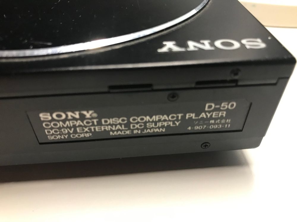 Sony Discman D-50 aus den 80ern | Kaufen auf Ricardo