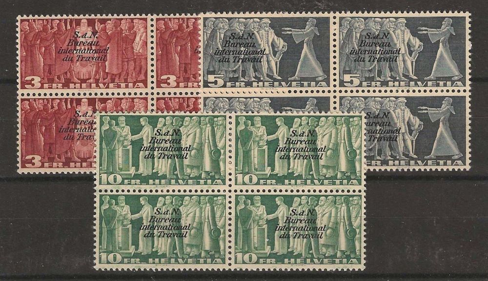 BIT Nr. 57-59 Viererblocksatz ** Katalogwert: 168.00 CHF | Kaufen auf ...