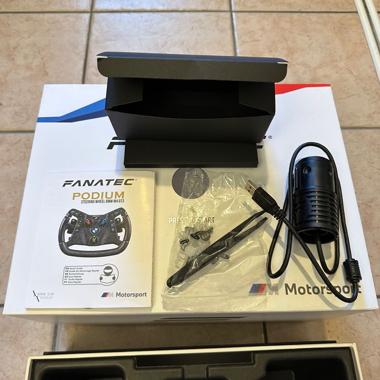 Fanatec BMW M4 GT3 sim racing wheel (Gebraucht) in Riazzino für CHF 709 ...